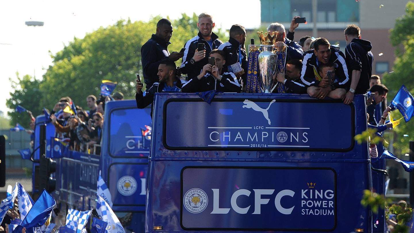 When Leicester's open top bus parade is and when Jamie Vardy's set to ...