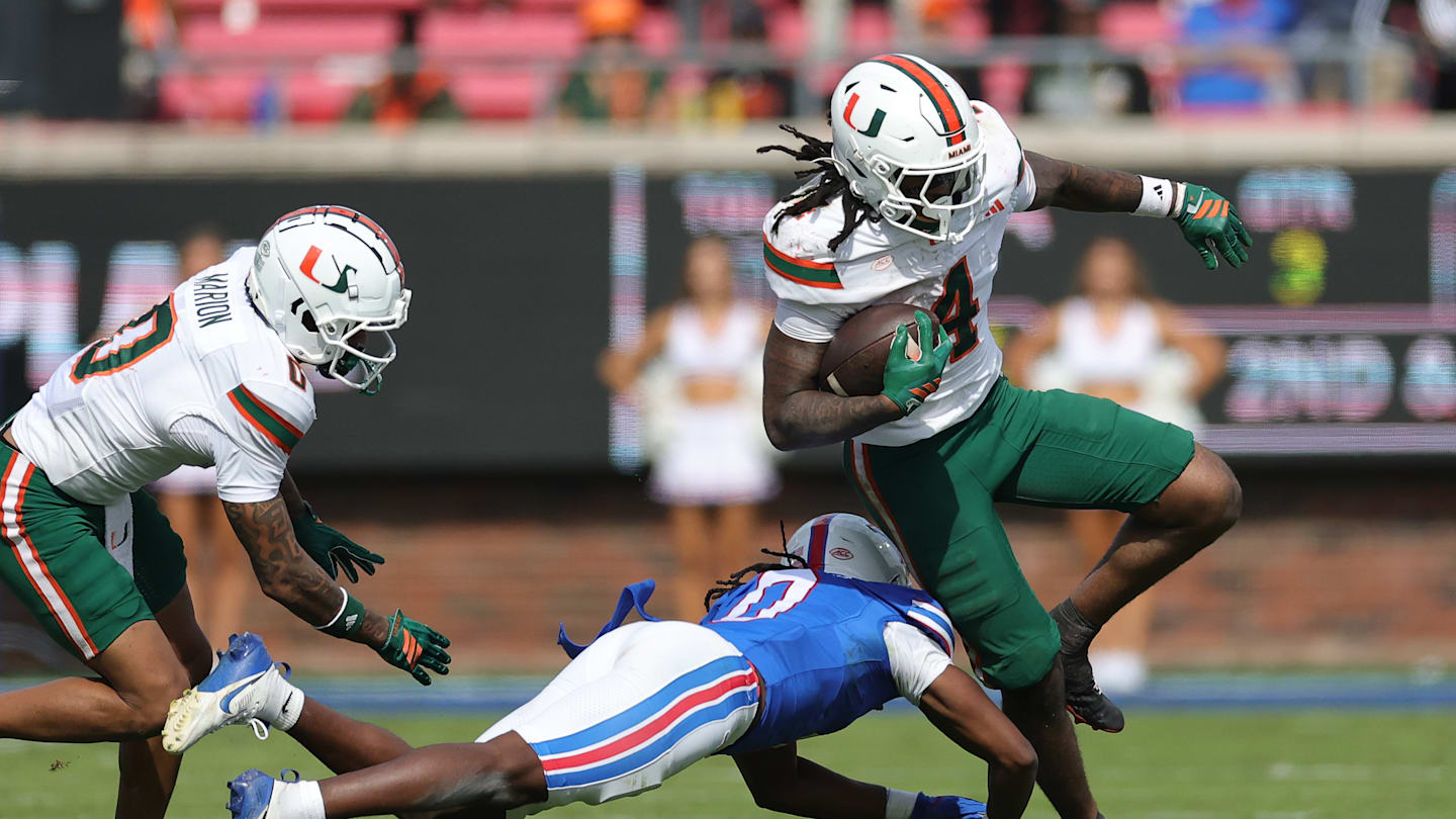 ACC Power Rankings after Week 10: Miami and Georgia Tech fall