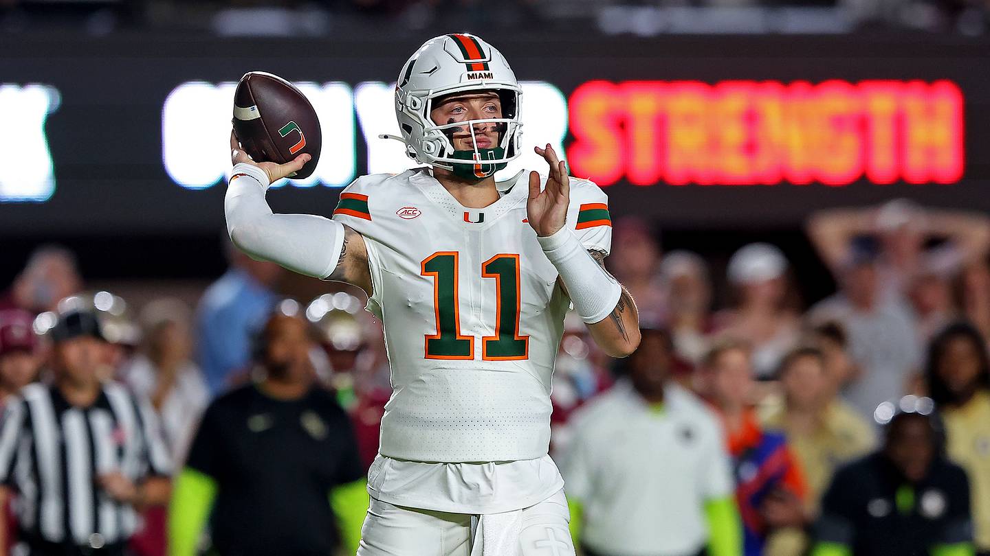 Greg McElroy offers praise to Carson Beck after Miami's win over ...