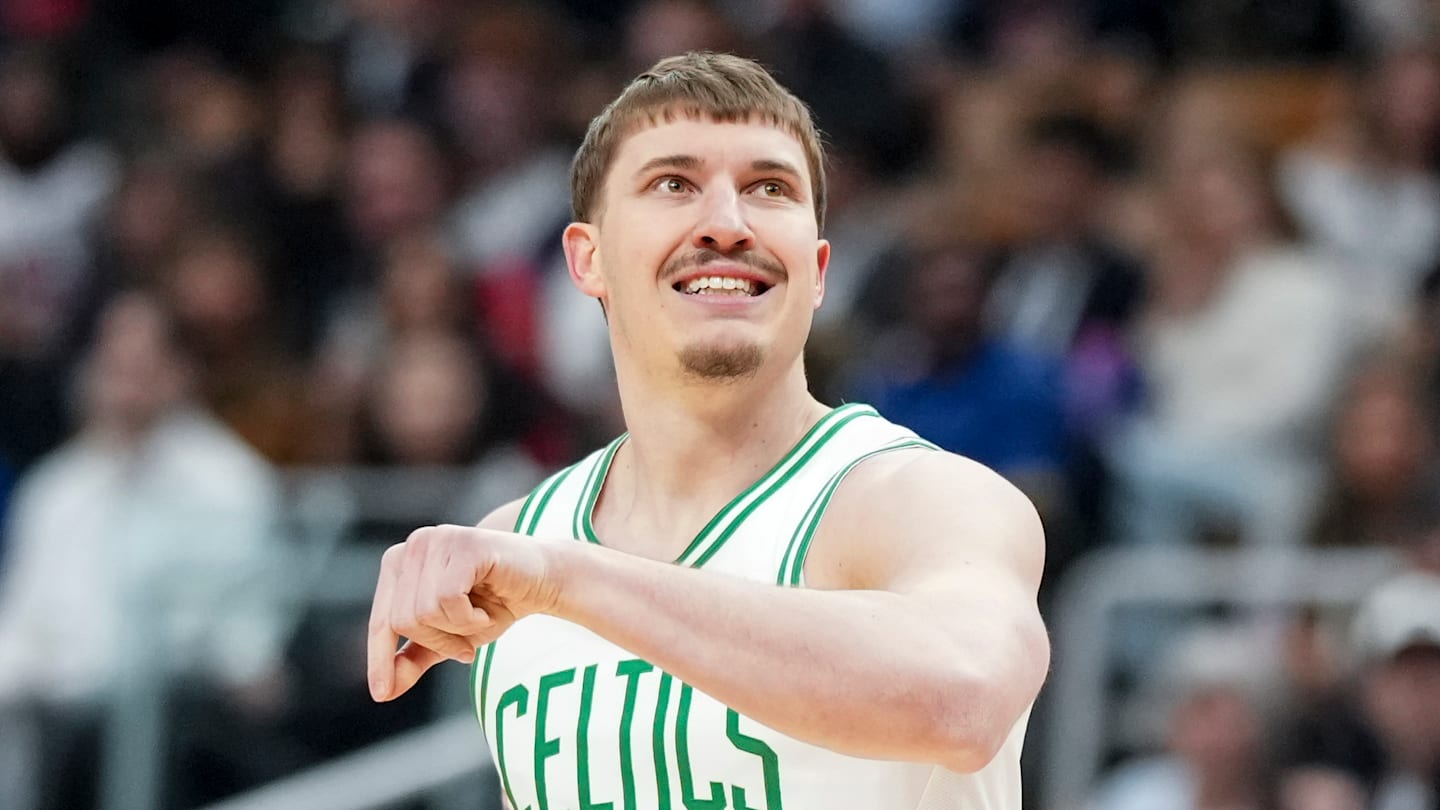 It took one half for Baylor Scheierman to get sicko Celtics fans excited