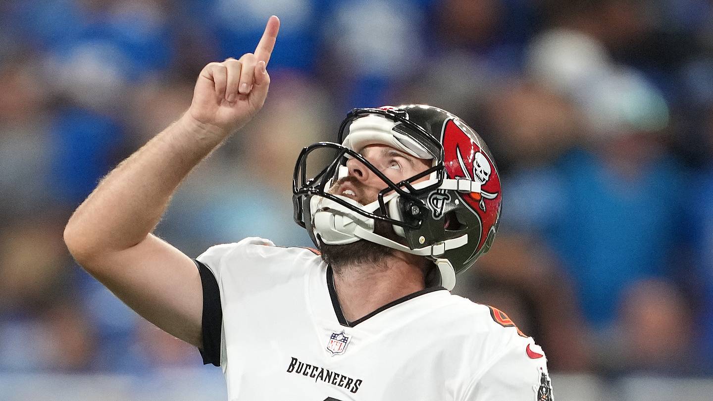 Chase McLaughlin has been a secret weapon for the Buccaneers, and here ...