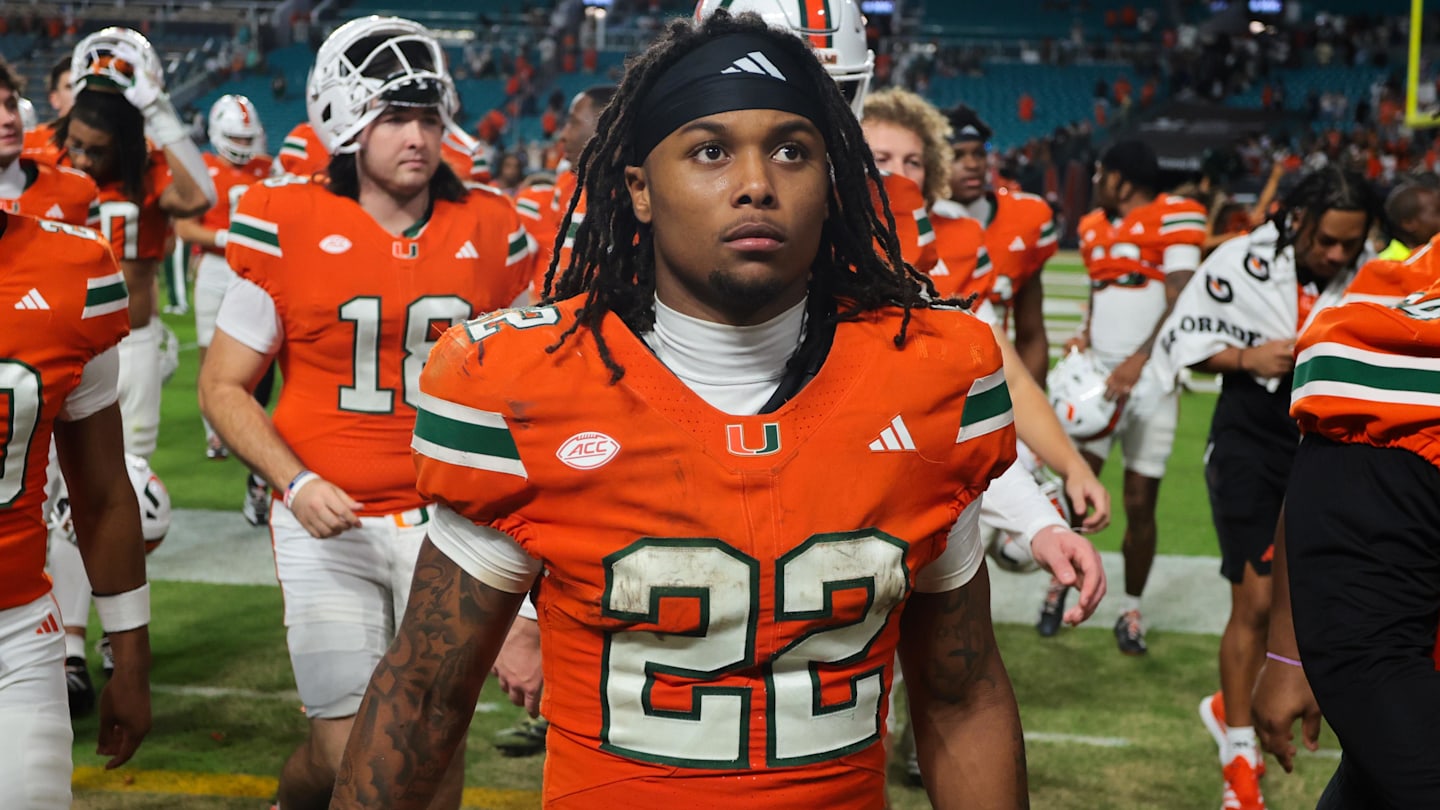 Alabama should move quickly on stud Miami RB who just entered the portal