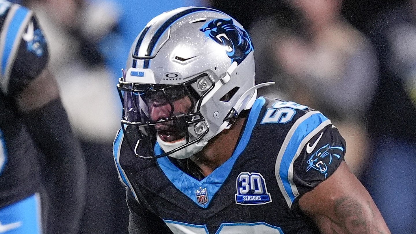 Carolina Panthers inactives list for Week 15 game against Cowboys