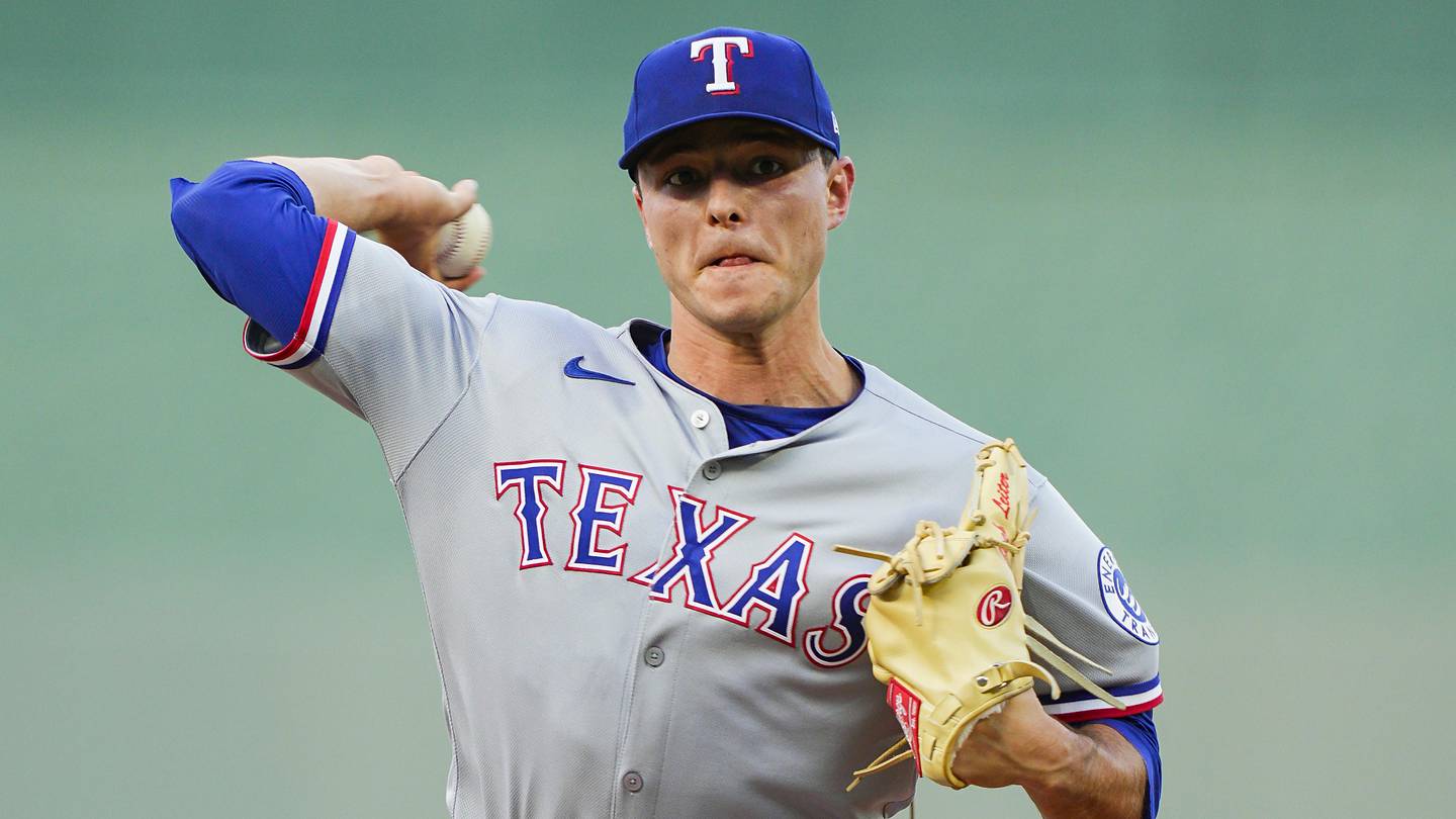 Rangers Pitcher Jack Leiter's Solid Stretch Offers Glimpse of Long-Term ...