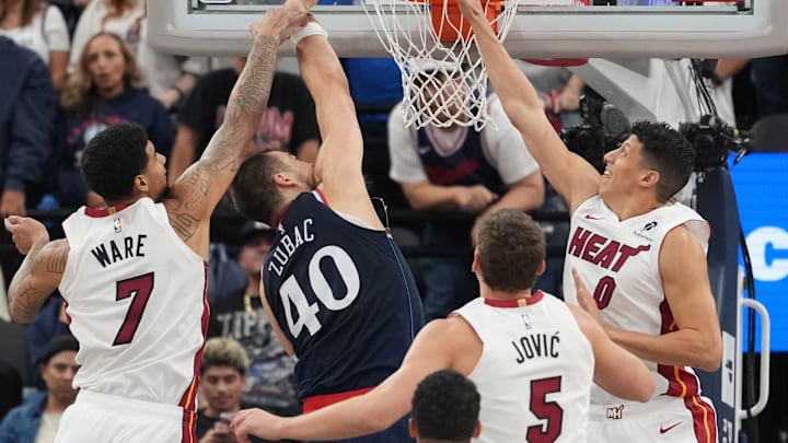 There's an odd man out for the Miami Heat... for now