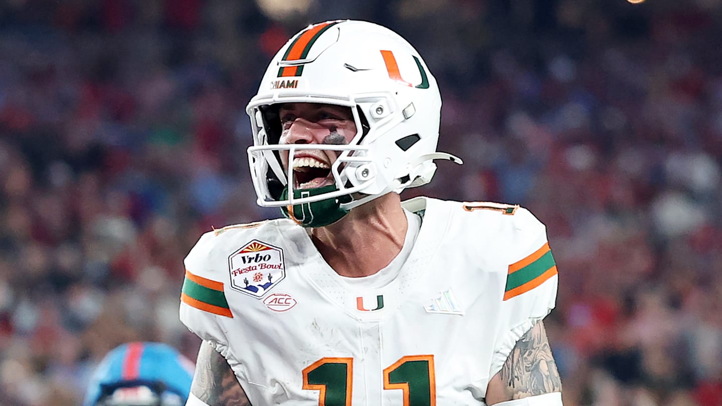 New angle of Carson Beck's 'best feeling of my life' TD is something ...