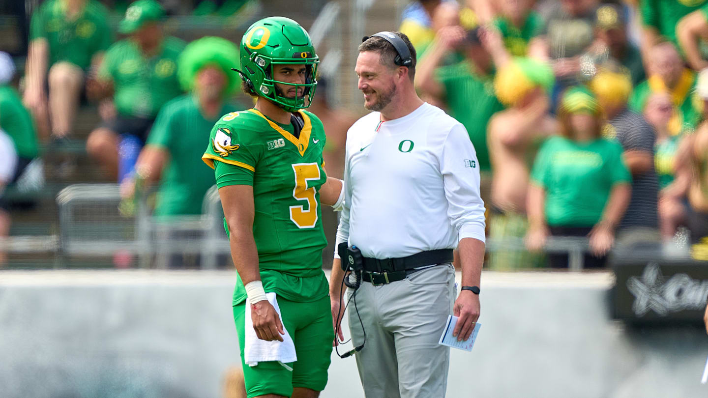 Dante Moore returning to Oregon could lead to 5-star help for Dan Lanning