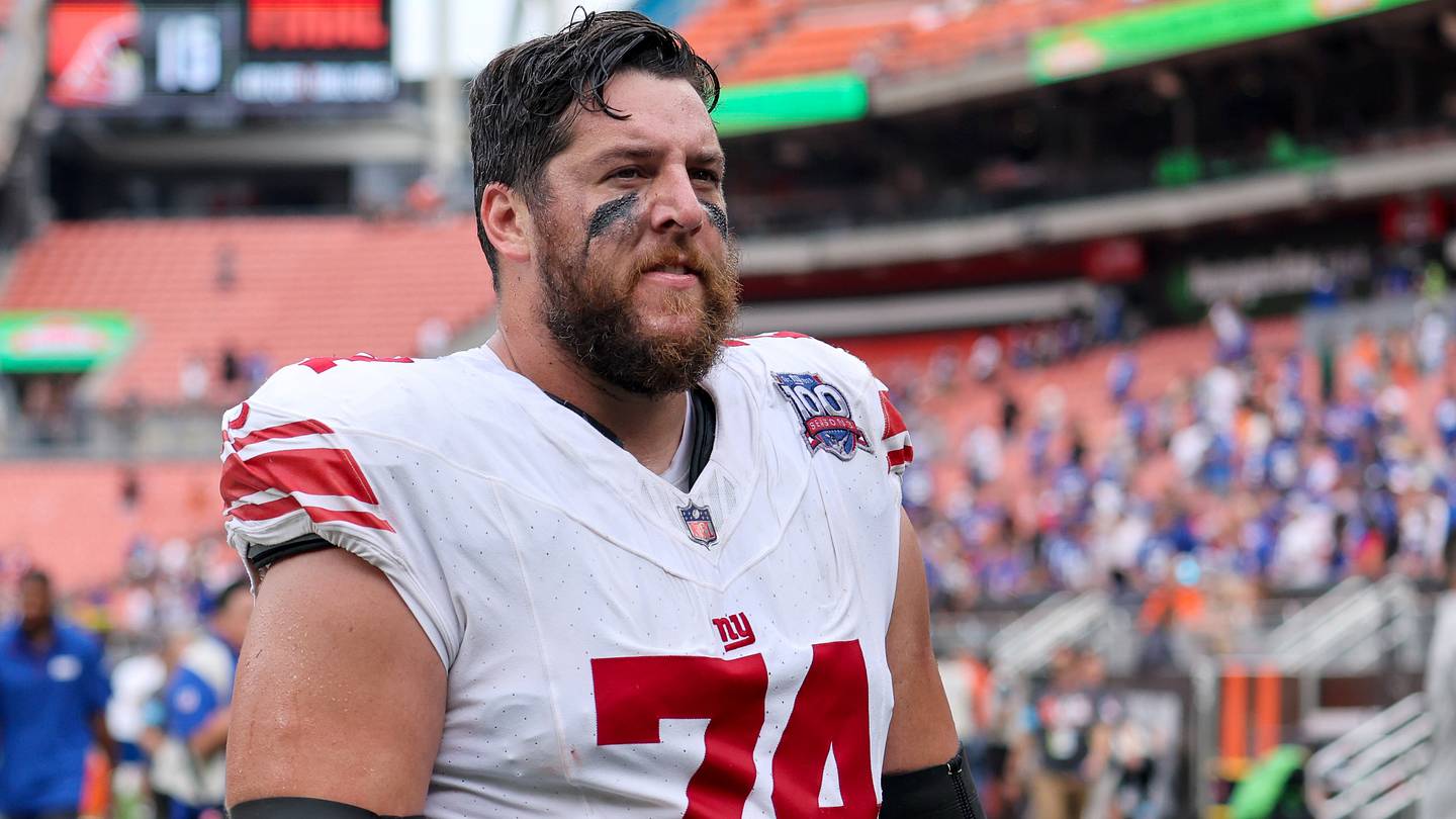 An unsung Giants hero just weighed in on team's 2026 OL question