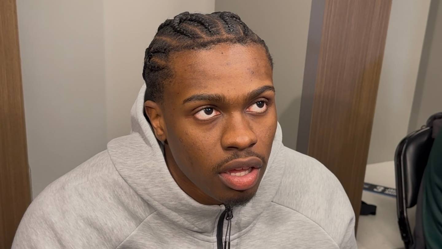 WATCH: Michigan State's Coen Carr Speaks From Atlanta