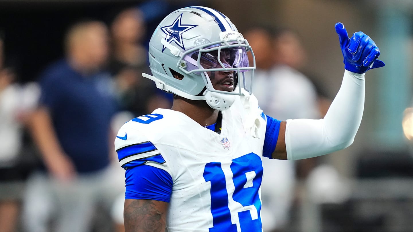 Cowboys' key wideout ruled out for Week 6 (but that’s not the real story)