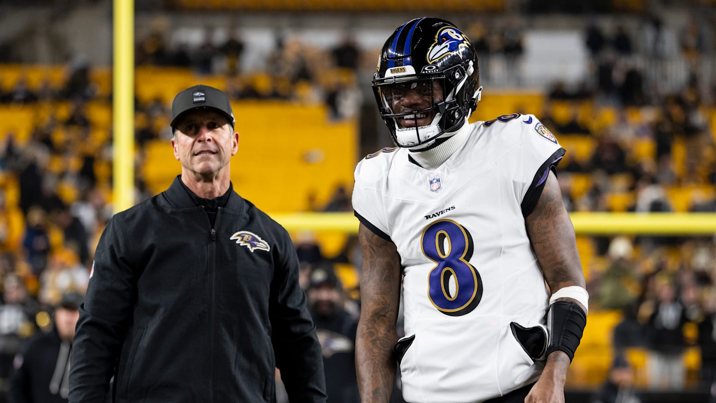 Lamar Jackson’s postgame reaction hinted the John Harbaugh era was over