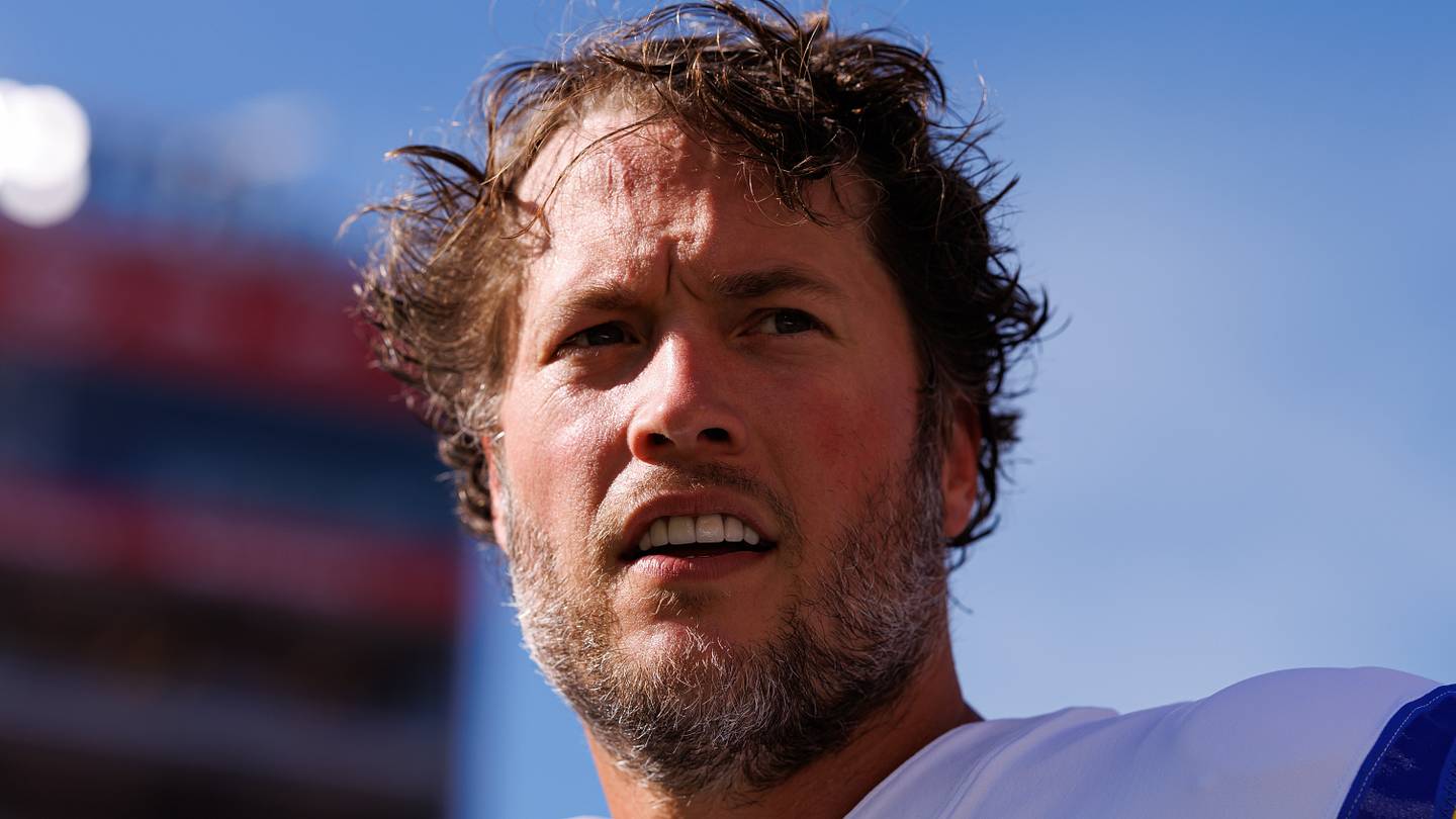 Rams Mike LaFleur says the quiet part out loud about Matthew Stafford's ...