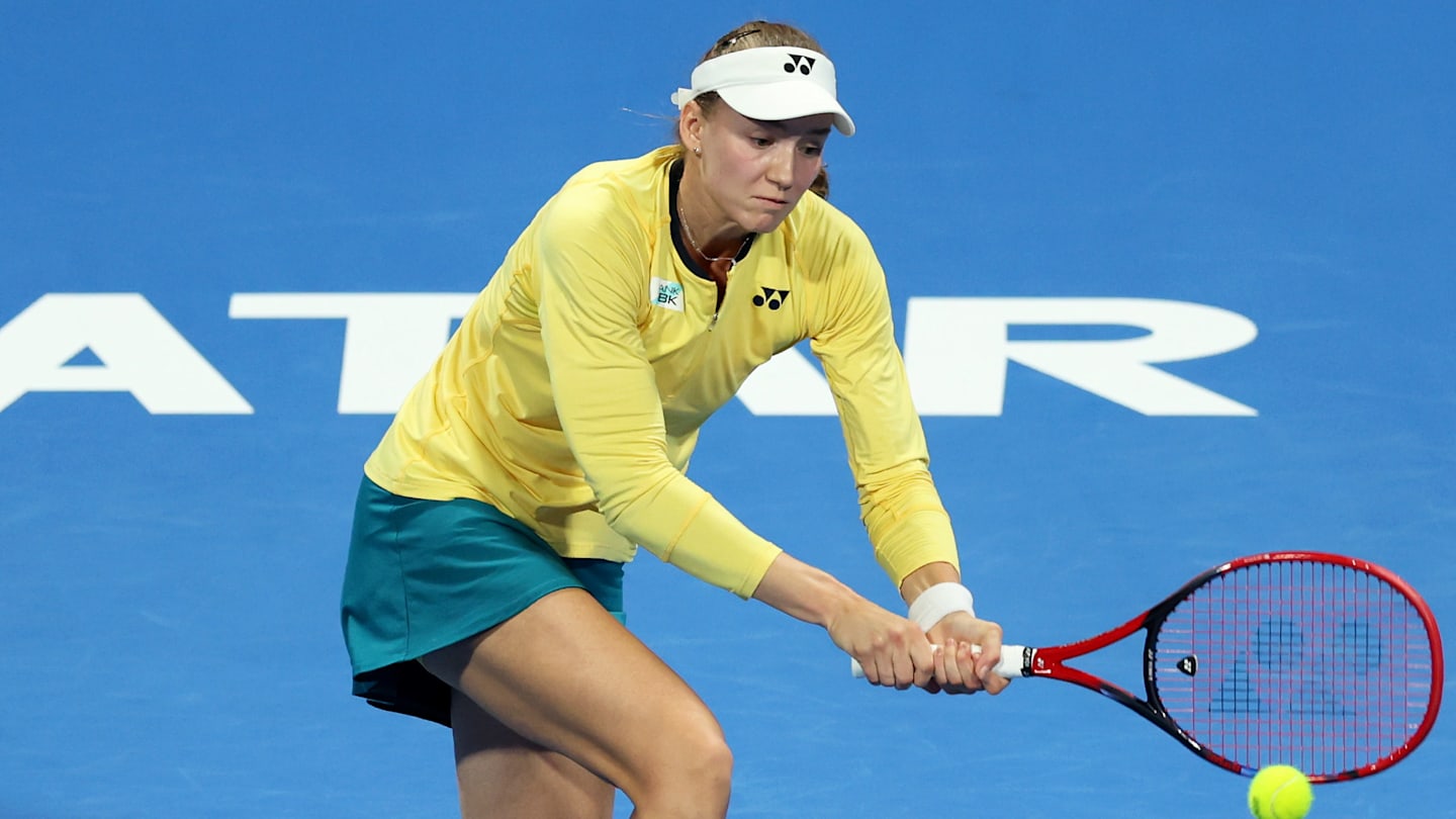 Elena Rybakina and Anastasia Pavlyuchenkova advance to Qatar ...