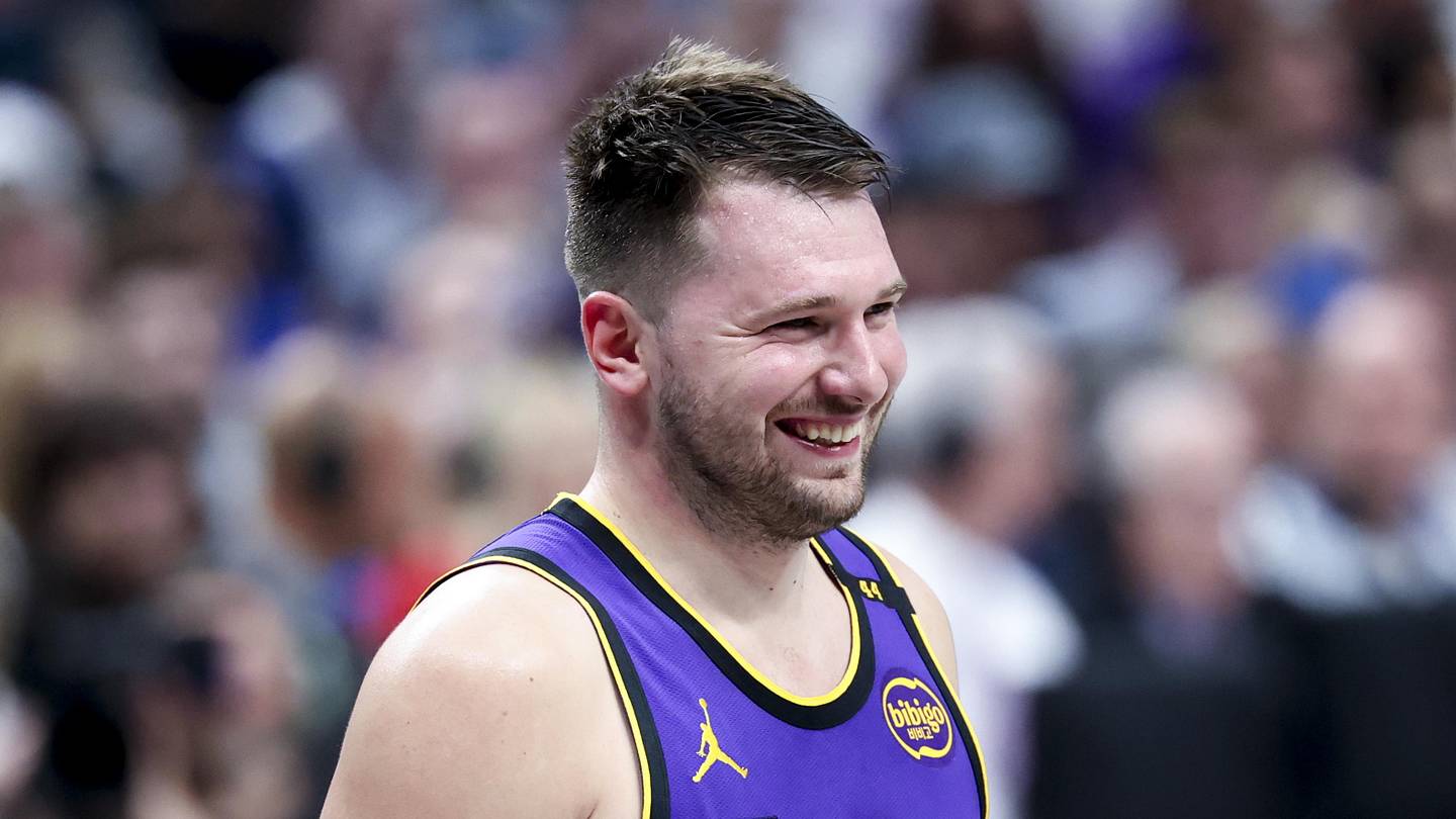 Lakers' Luka Doncic laughs at Mavericks after body transformation goes ...