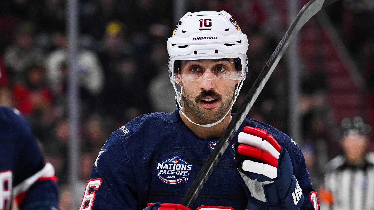 Vincent Trocheck’s initial Team USA role is much different than what he ...