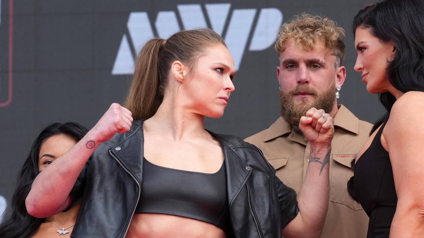 Jake Paul Reveals Loaded Full Fight Card for Rousey vs. Carano Netflix ...