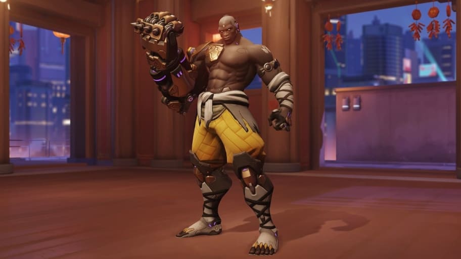 Monk Doomfist Skin Released for Overwatch Lunar New Year