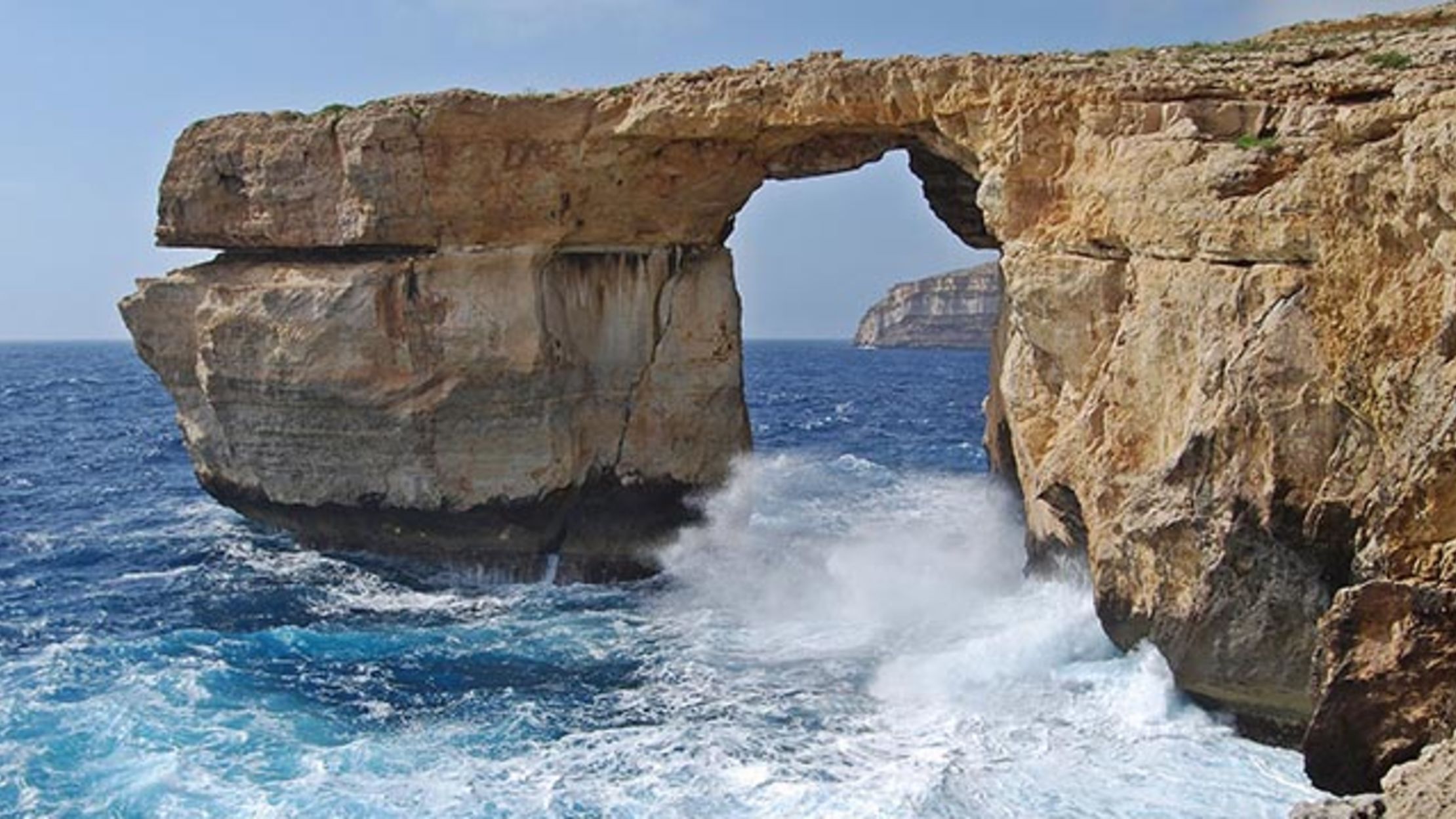 Malta's Famous Rock Formation Has Collapsed Into the Ocean | Mental Floss