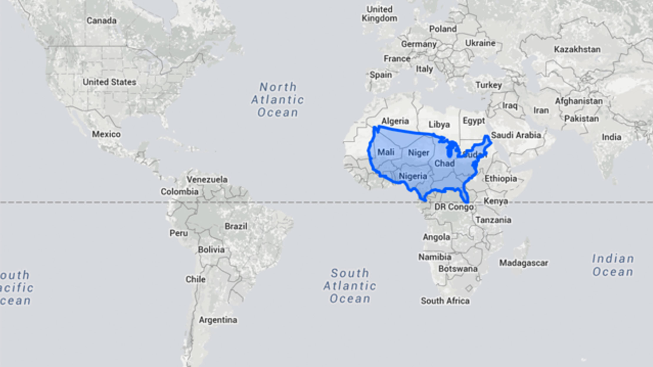 Web App Reveals How Misleading Maps Really Are | Mental Floss