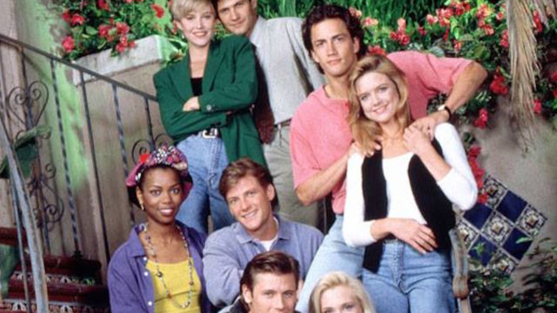 Melrose Place Cast Reunites In Home with Heather Locklear Melrose Place Cast Reunites In Home with Heather Locklear