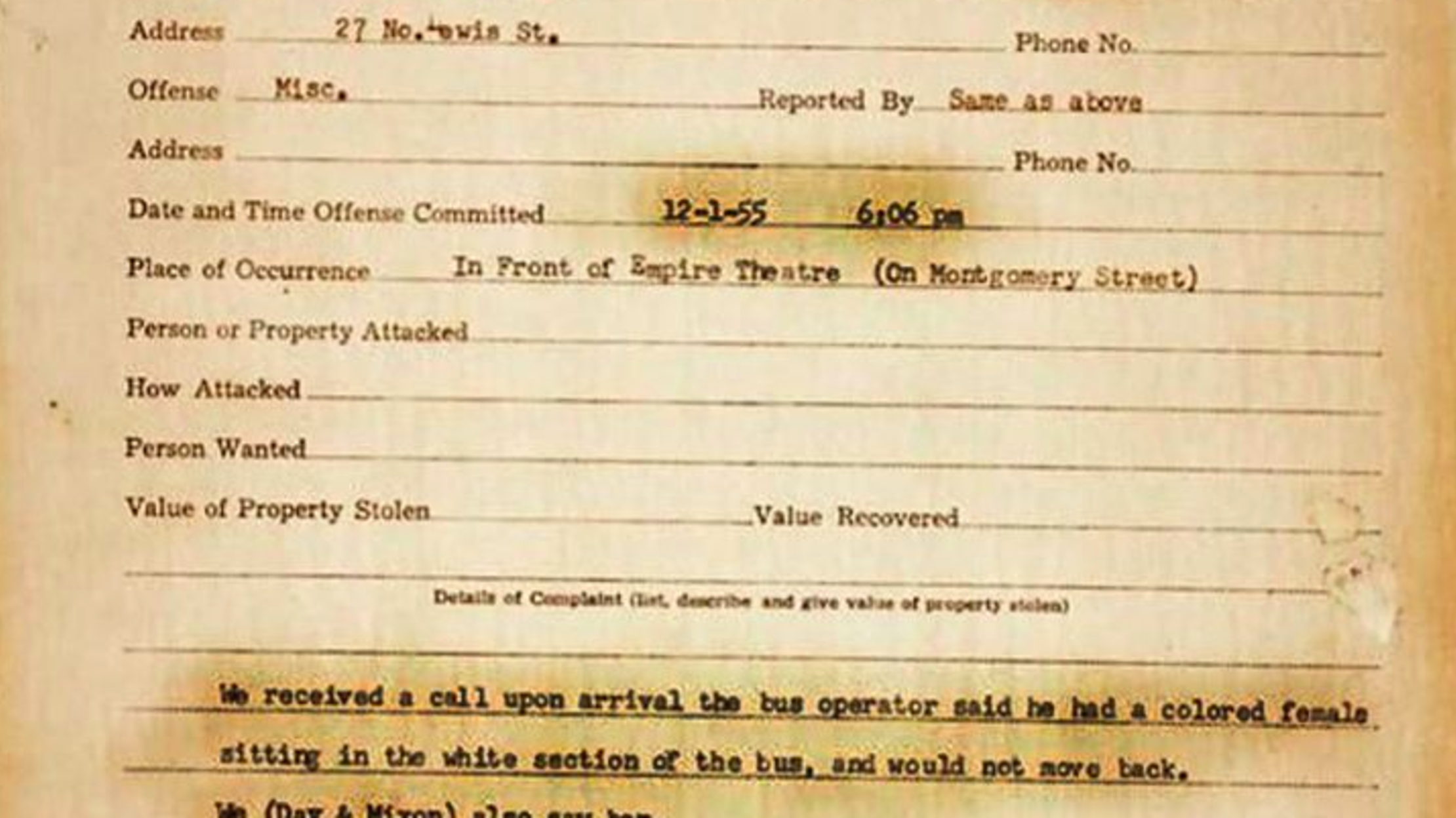 60 Years Ago Today, Rosa Parks Refused to Move to the Back of the Bus ...