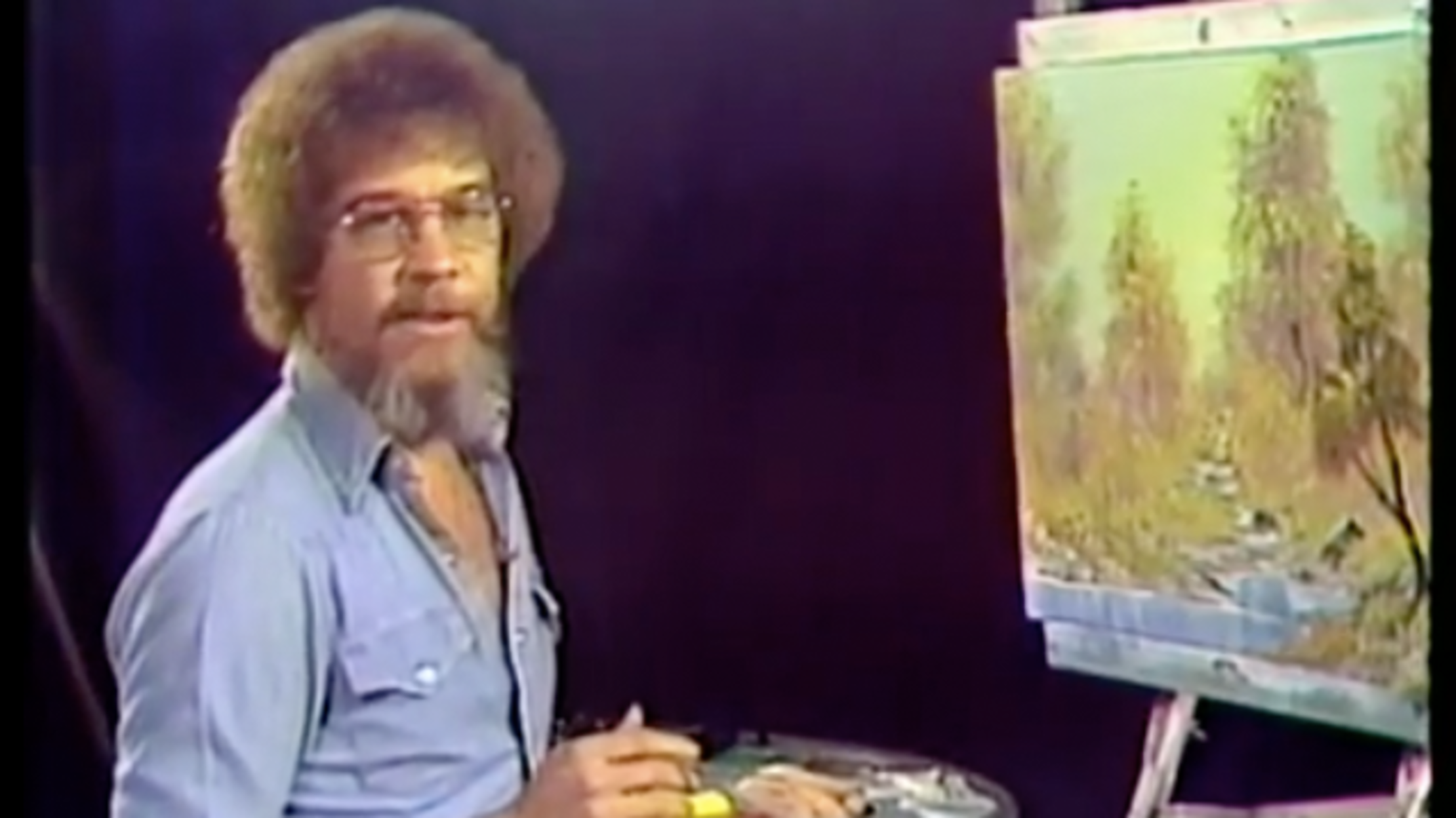 Get Blissed Out With The Very First Episode of The Joy of Painting ...