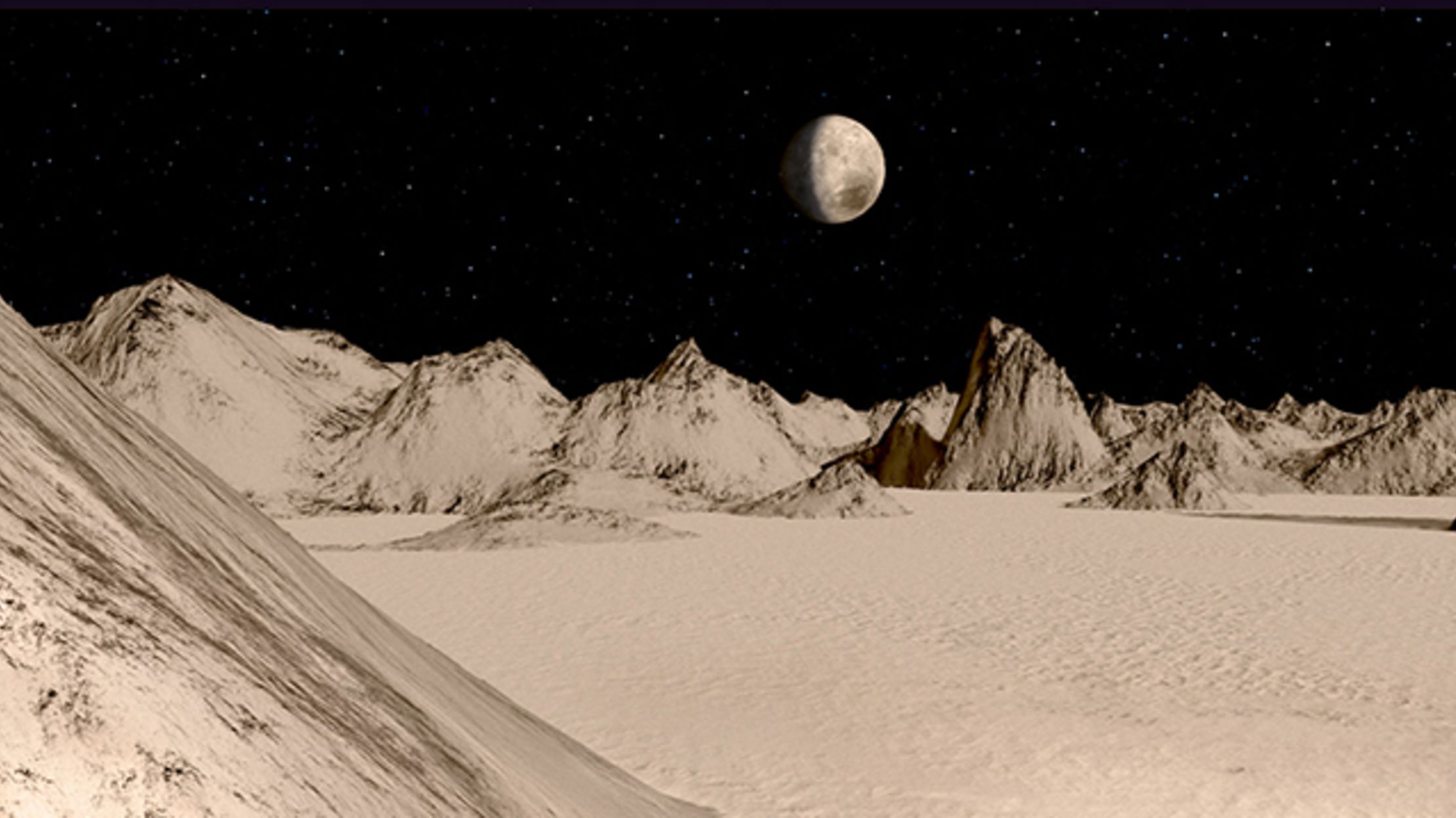 Beautiful Paintings Show What It'd Be Like to Stand on Pluto's Surface ...