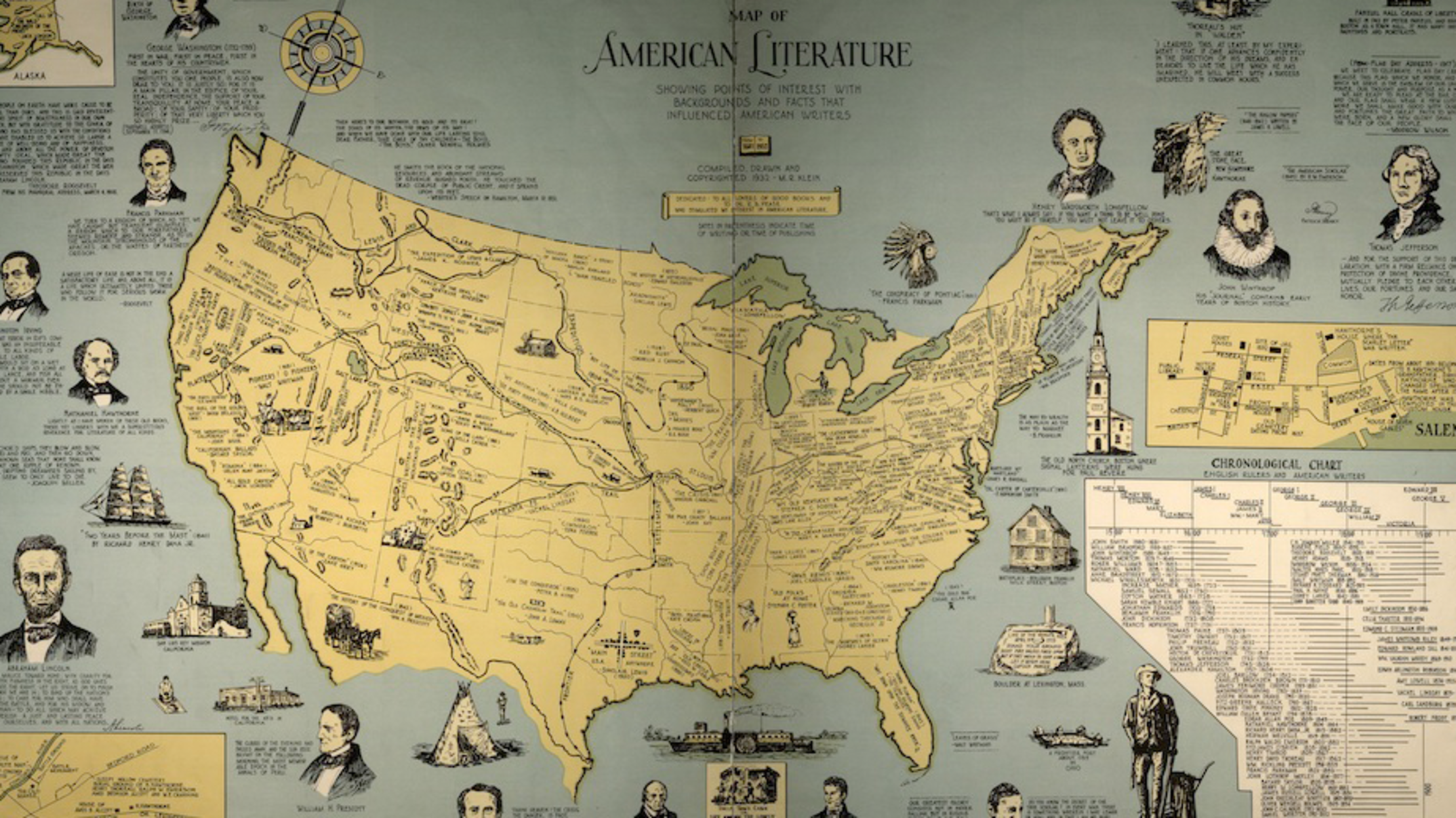 18 Literary Maps of the United States | Mental Floss 18 Literary Maps of the United States | Mental Floss
