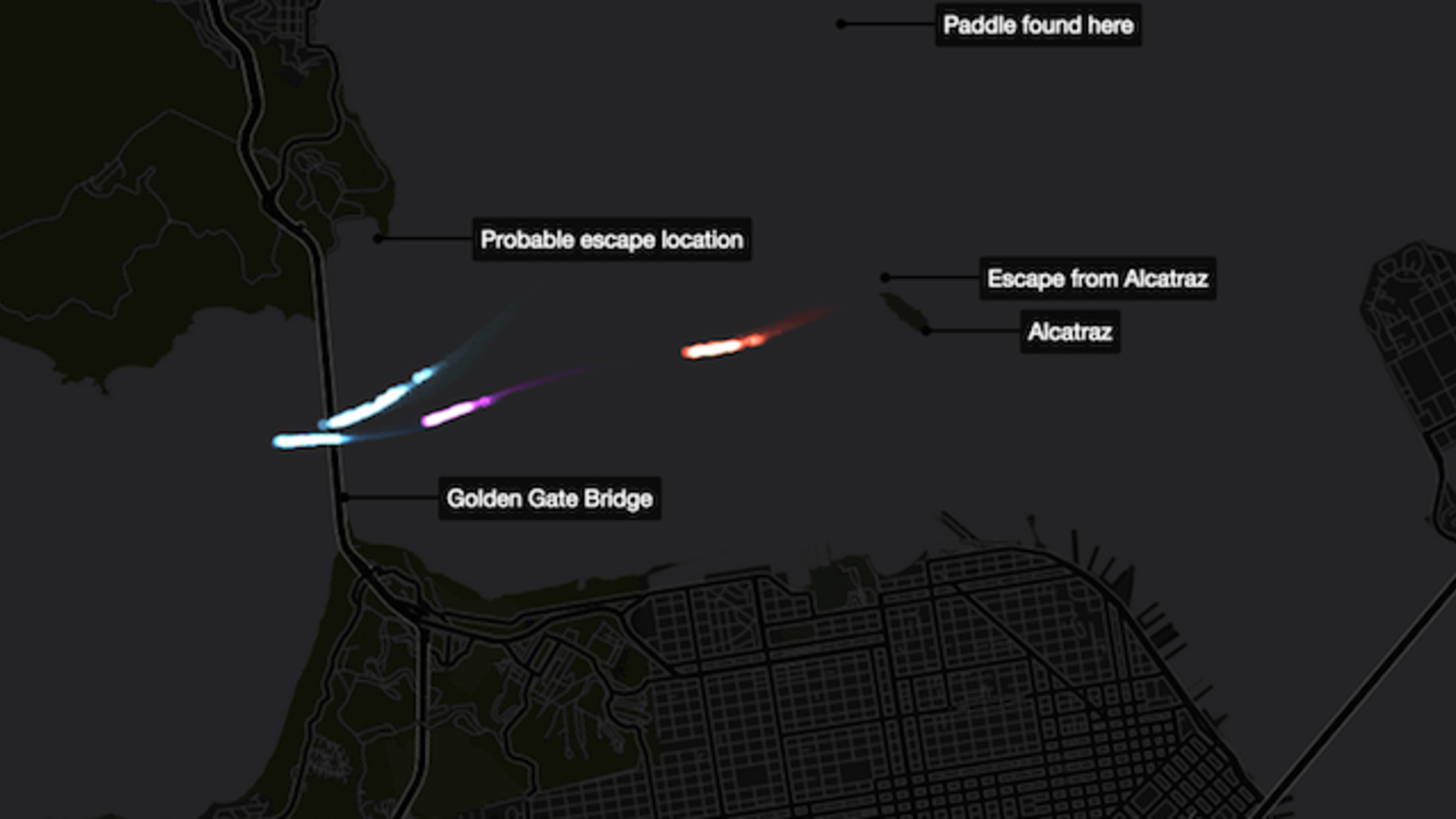 Plotting the Possible Survival of Three 1962 Alcatraz Escapees | Mental ...