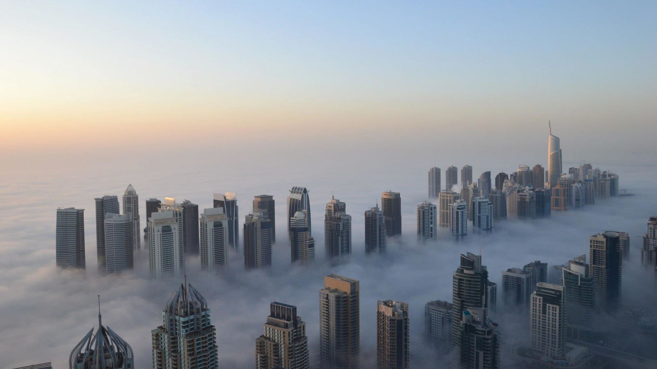 11 Incredible Photos of Cities Shrouded in Fog | Mental Floss