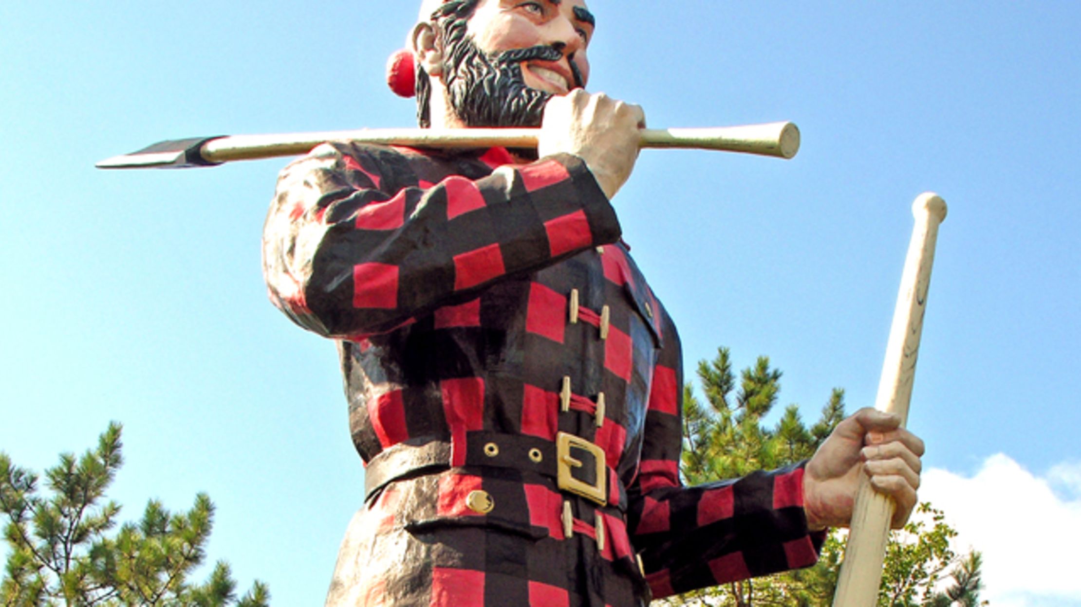 11 Landmarks “Built” by Paul Bunyan | Mental Floss