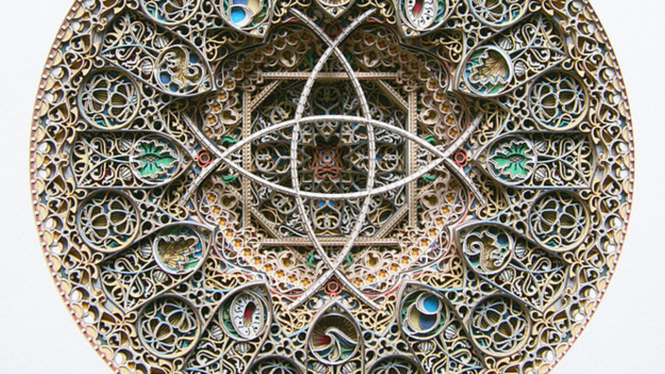 Stained Glass Made From Paper Mental Floss