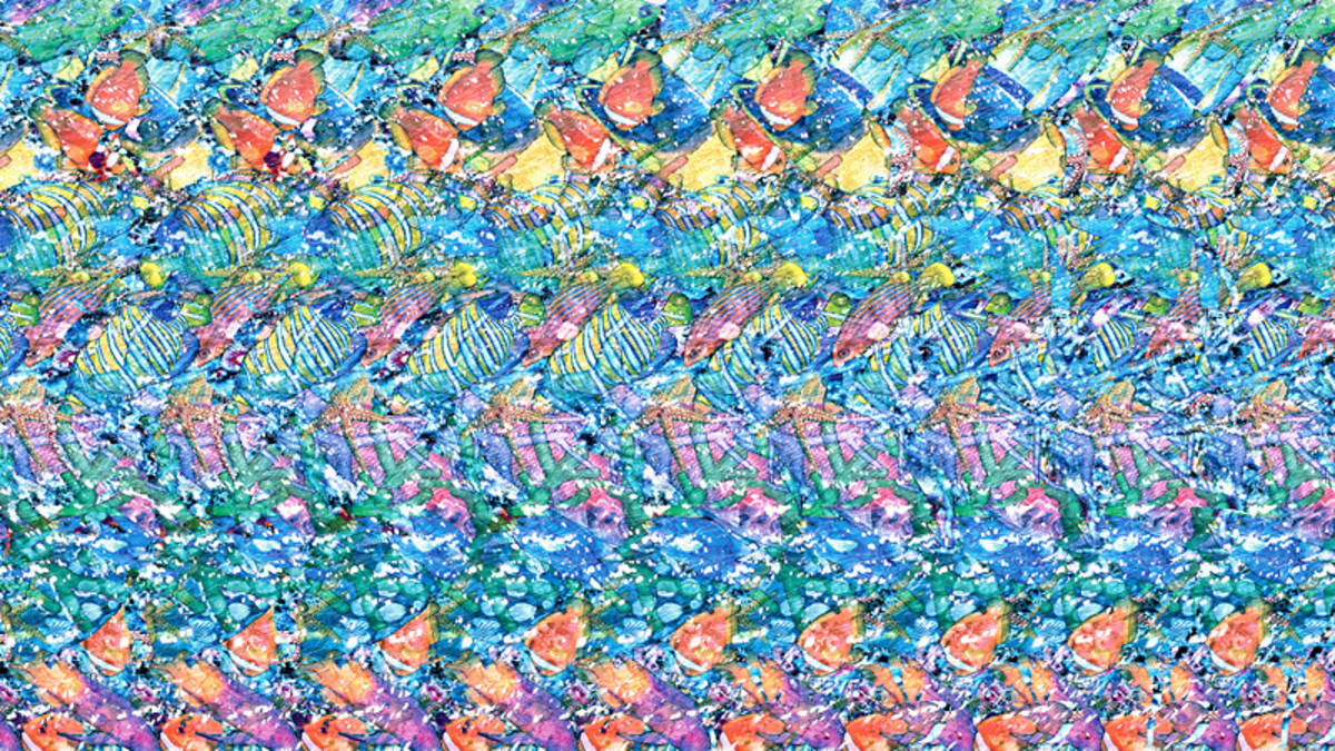 remember two things magic eye