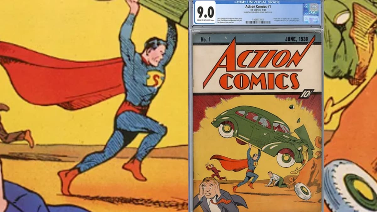 superman 1 comic 1938