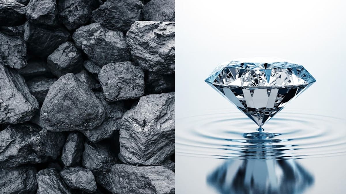 graphite coal diamond