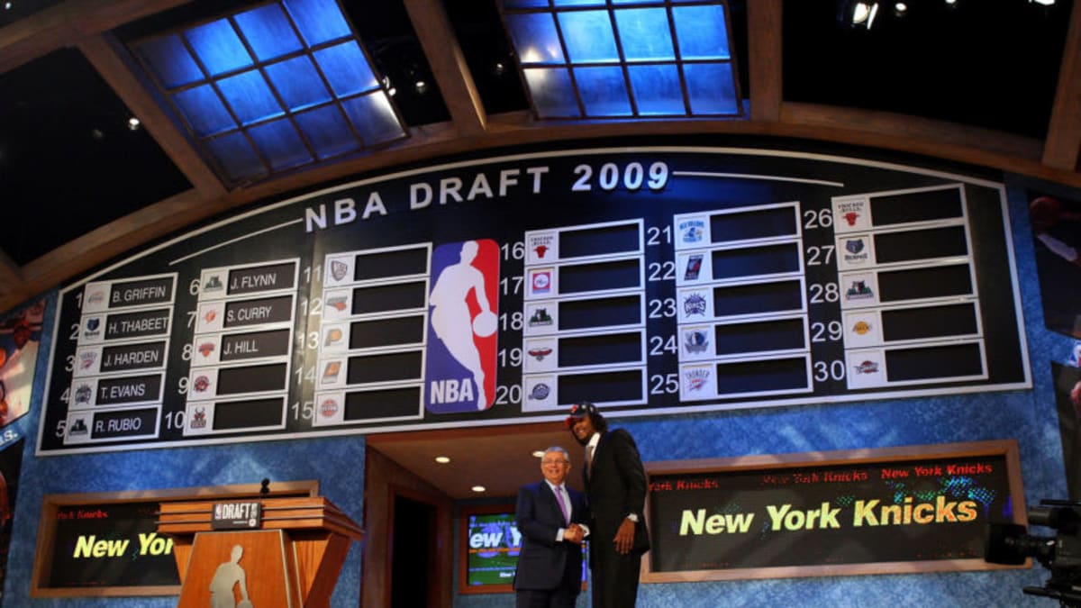 nba draft 2009 full first round