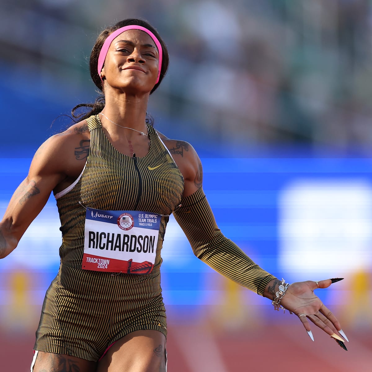 olympic sprinters 2024