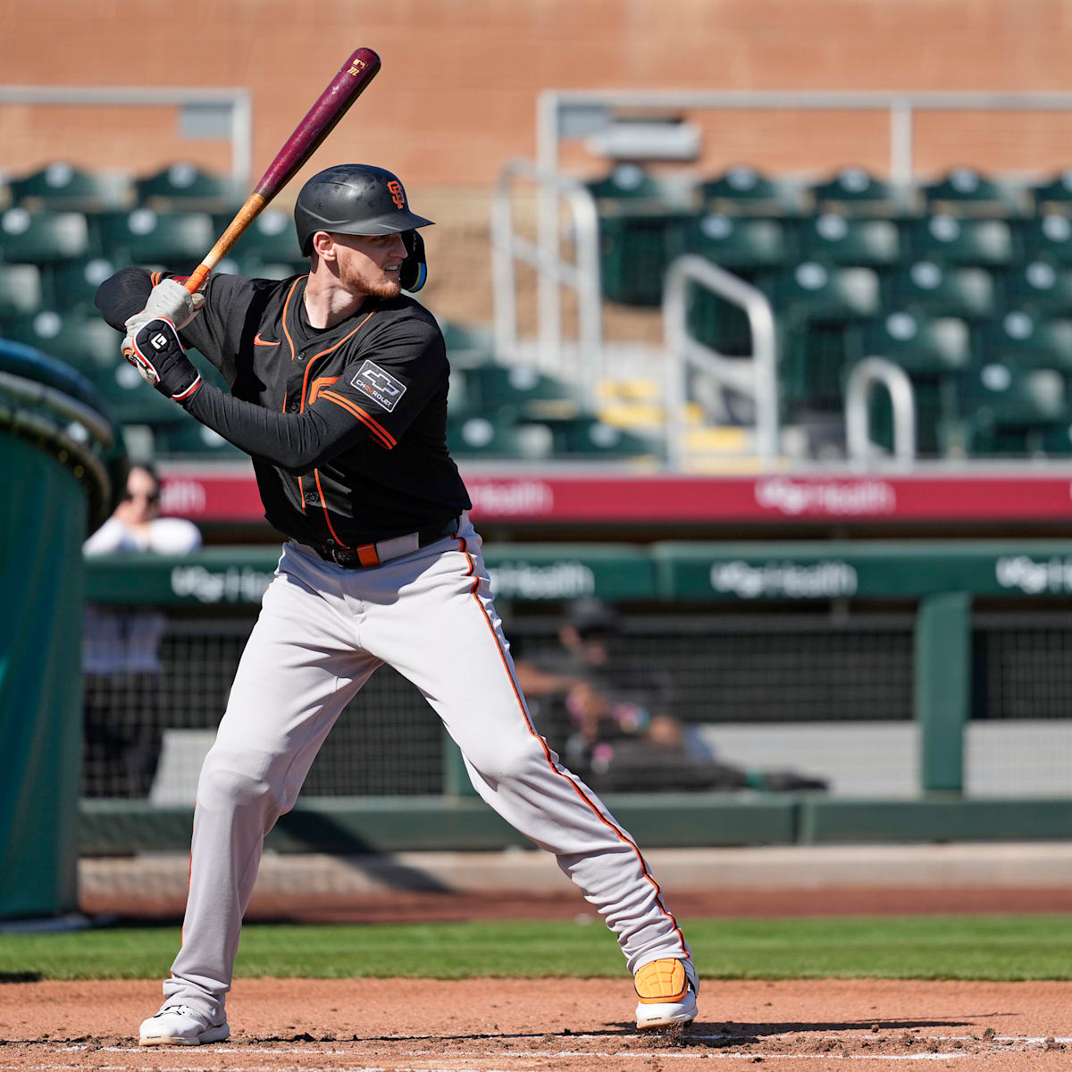 sam huff giants baseball