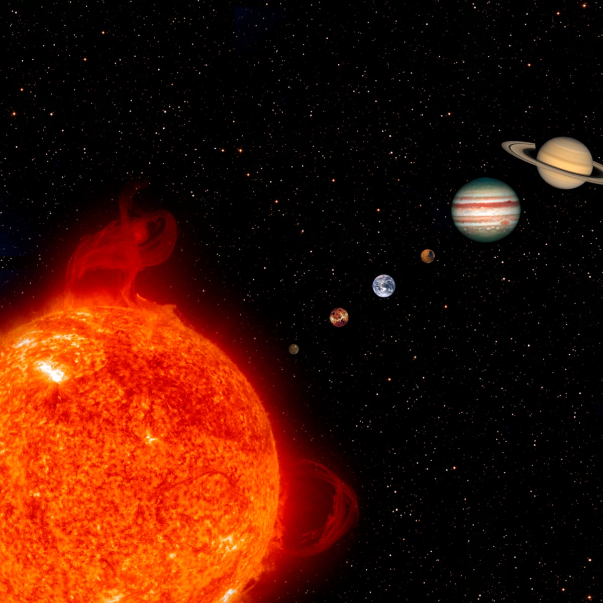 distant solar system