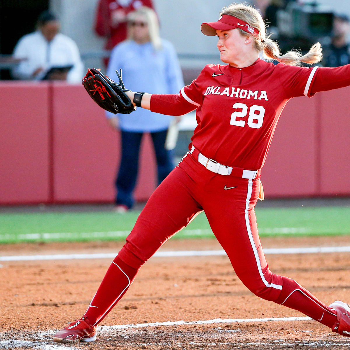 softball pitcher oklahoma