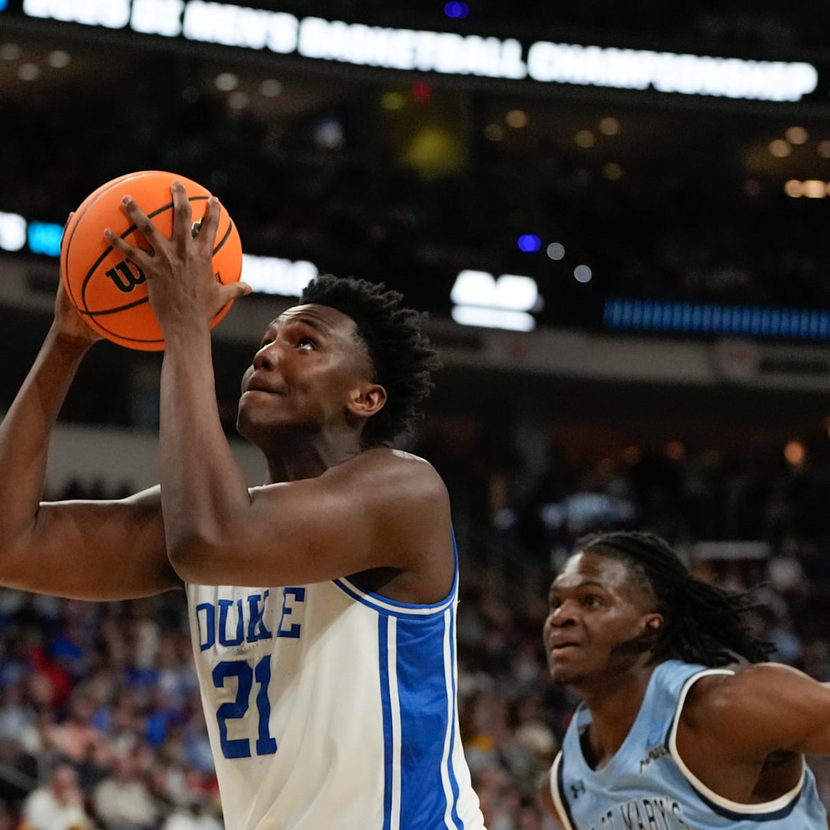 dunking devils basketball players