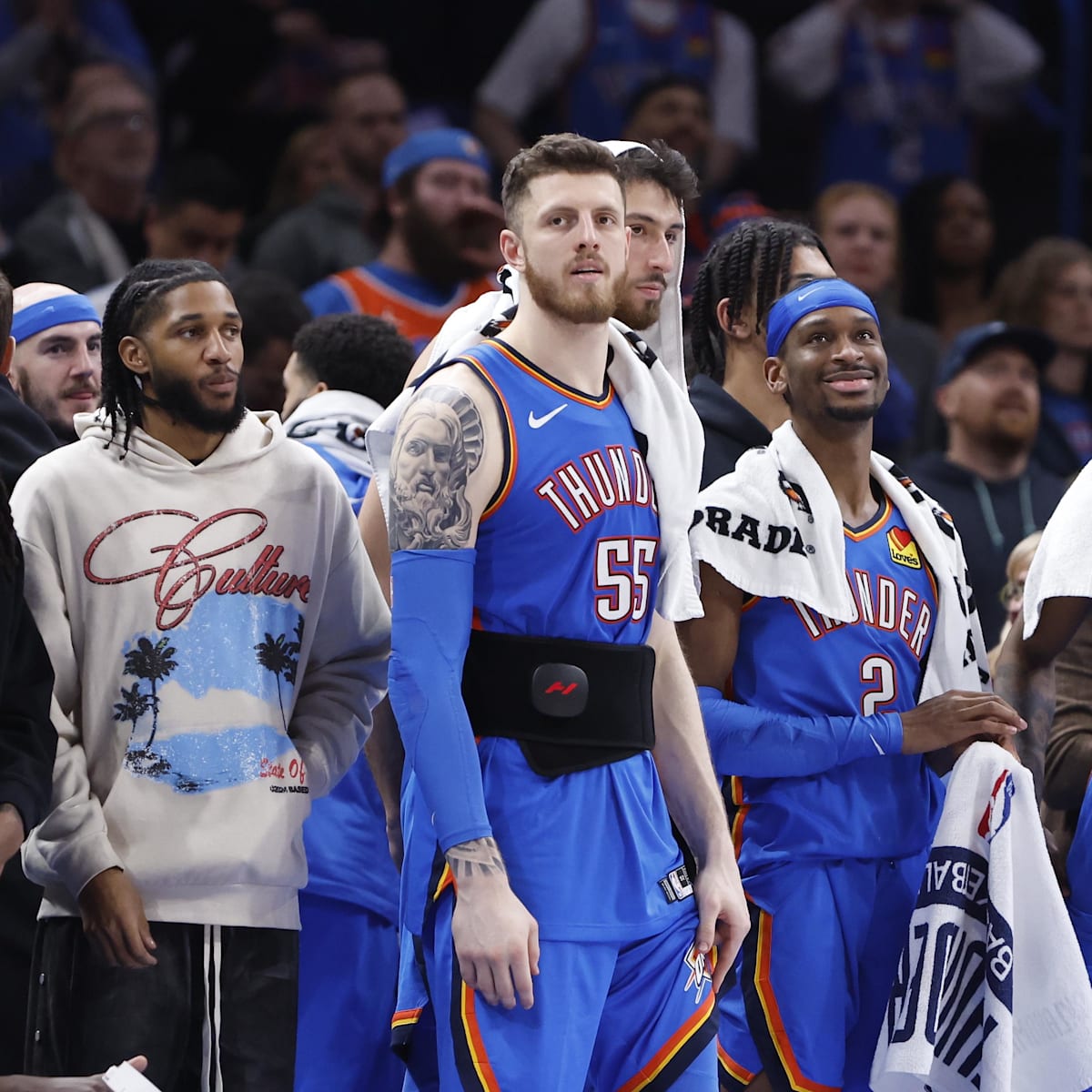 okc starters tonight