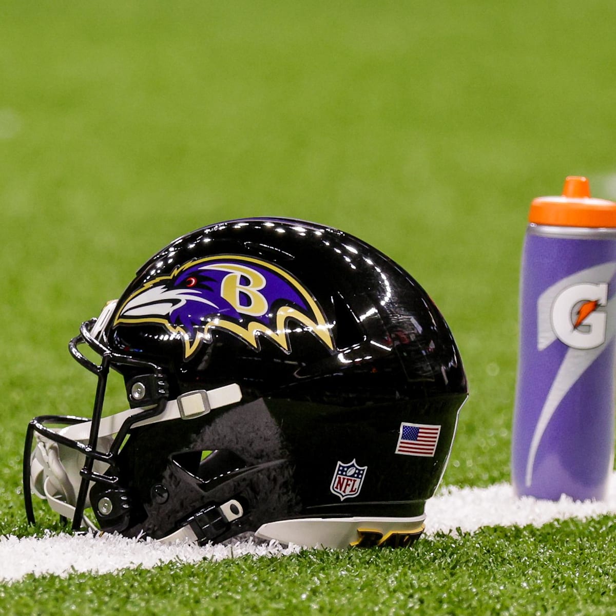 ravens new purple helmets