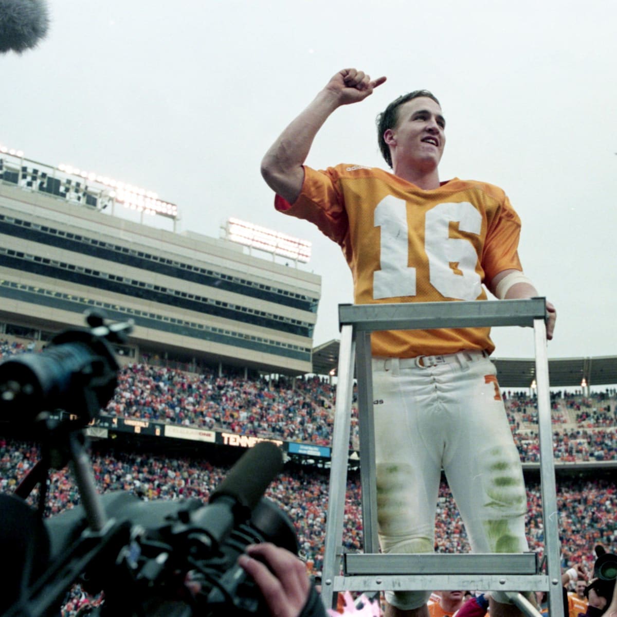 peyton manning draft day