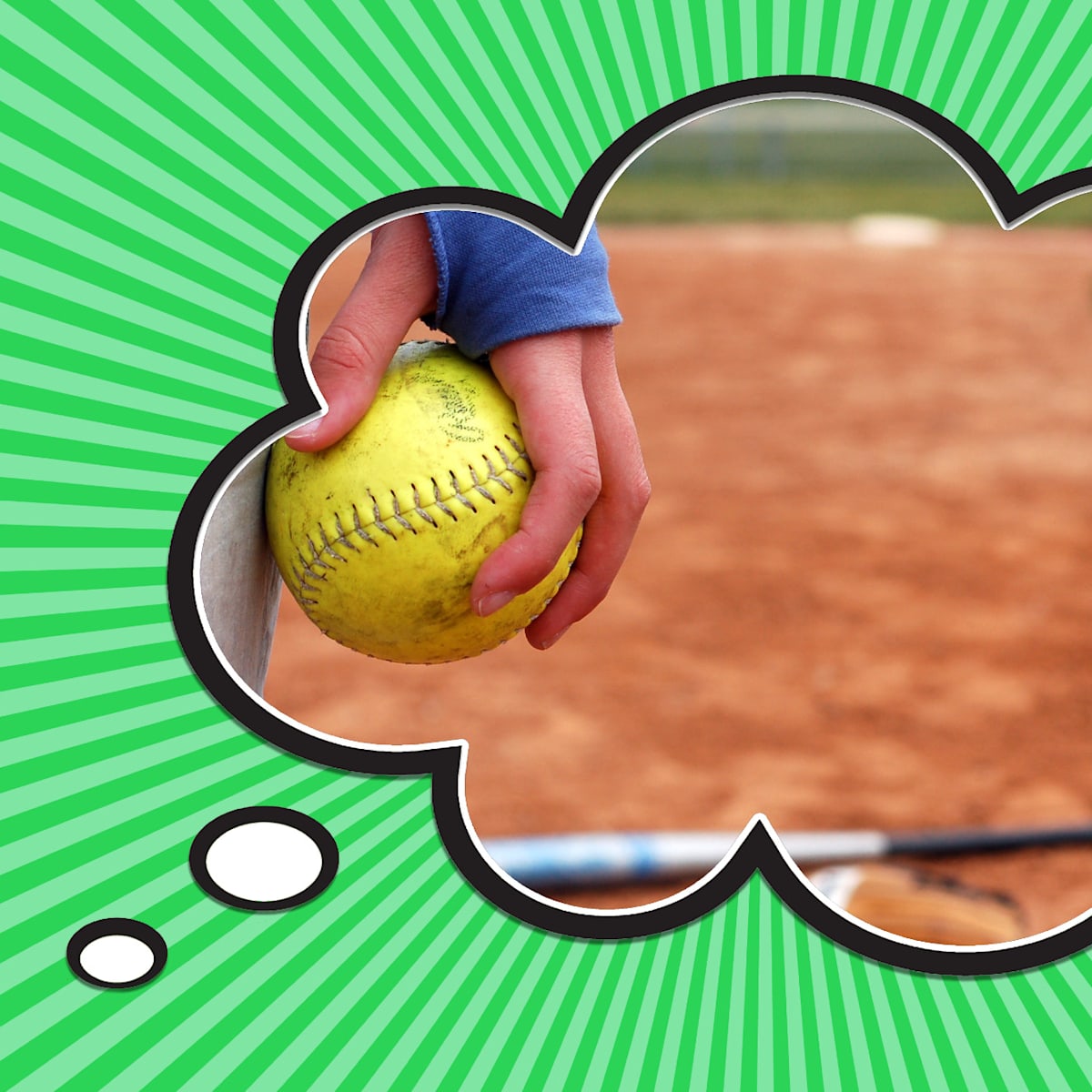 softball ball description