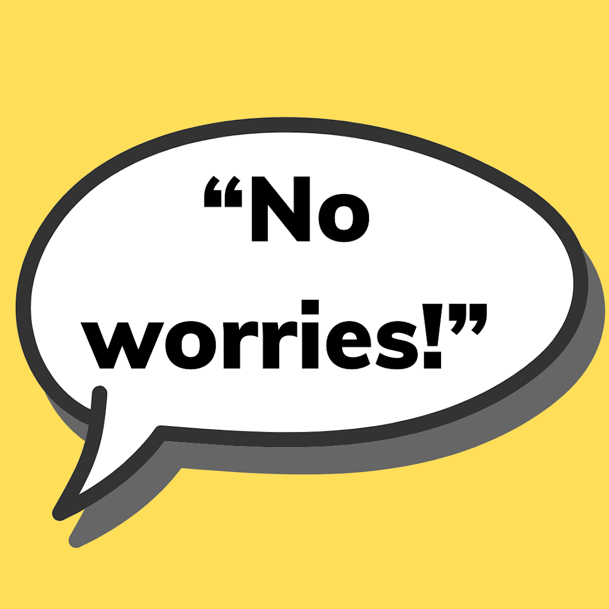 no problem smiley face