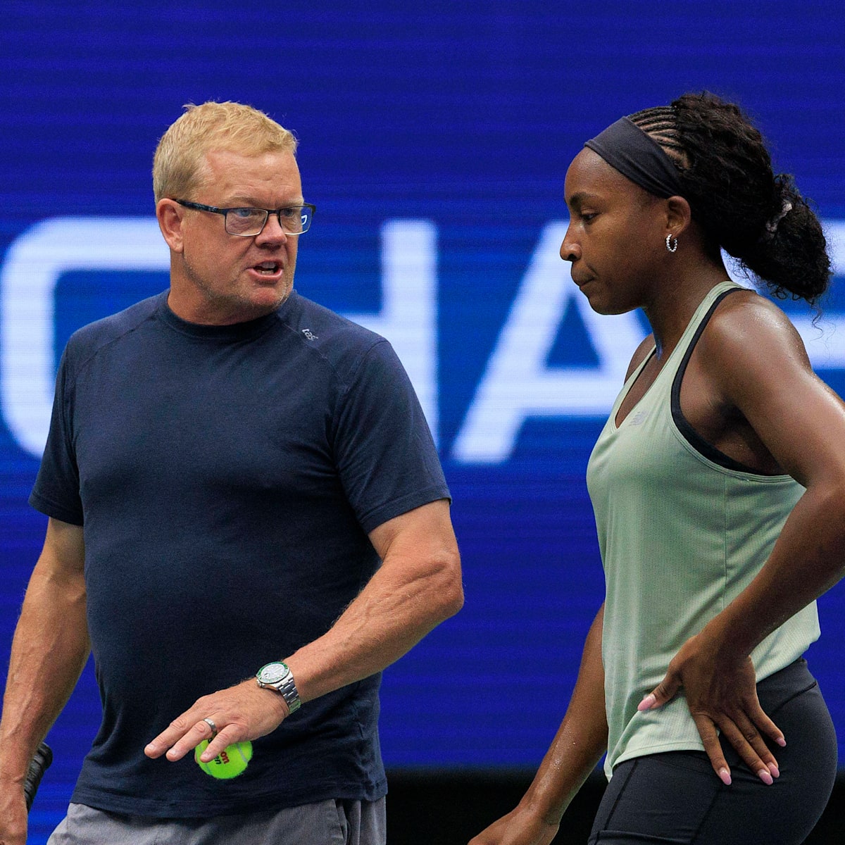 coco splits with coach