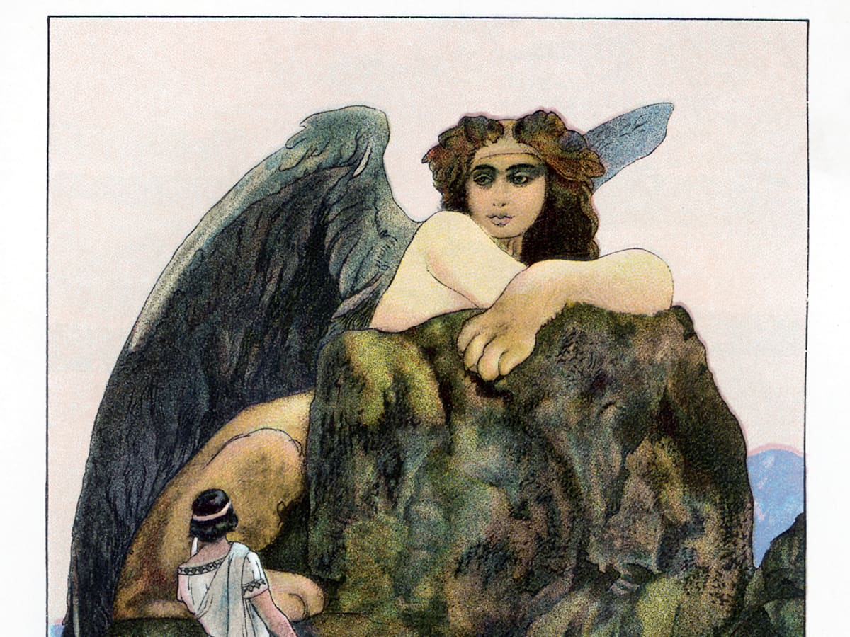 greek sphinx
