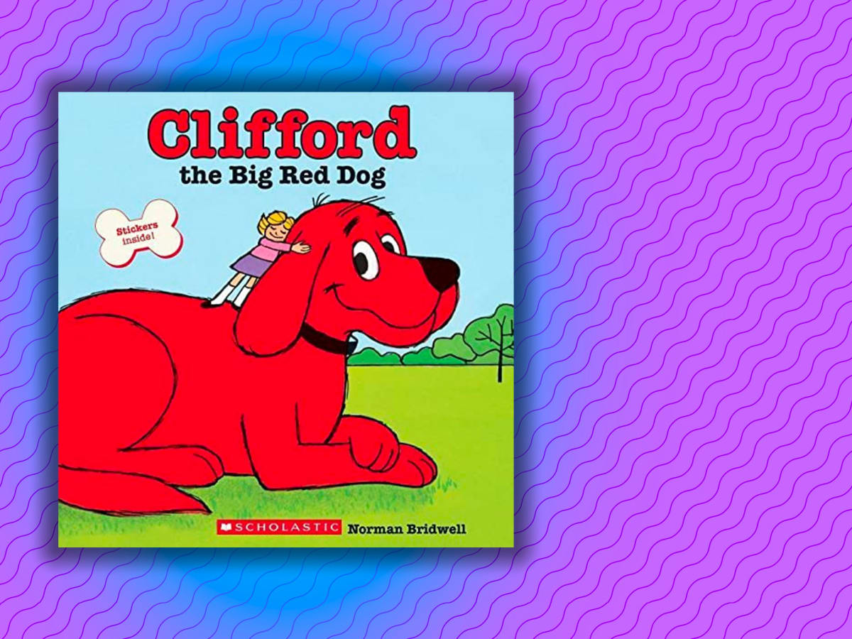 clifford takes a ride coloring pages