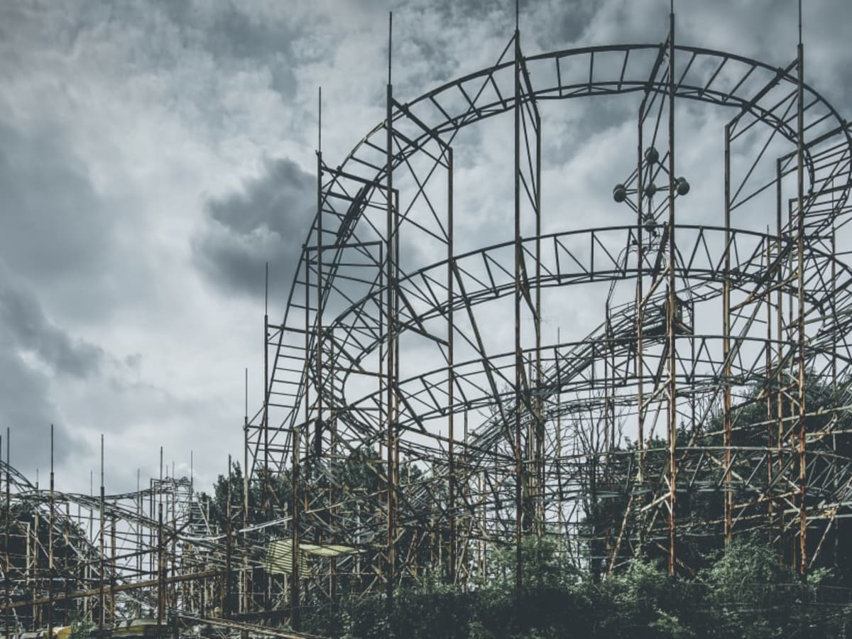 empty amusement park